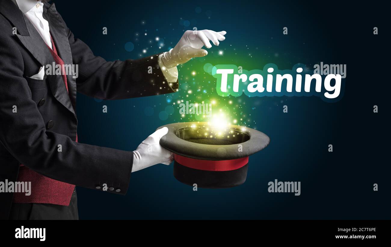 Child magician vintage hi-res stock photography and images - Alamy