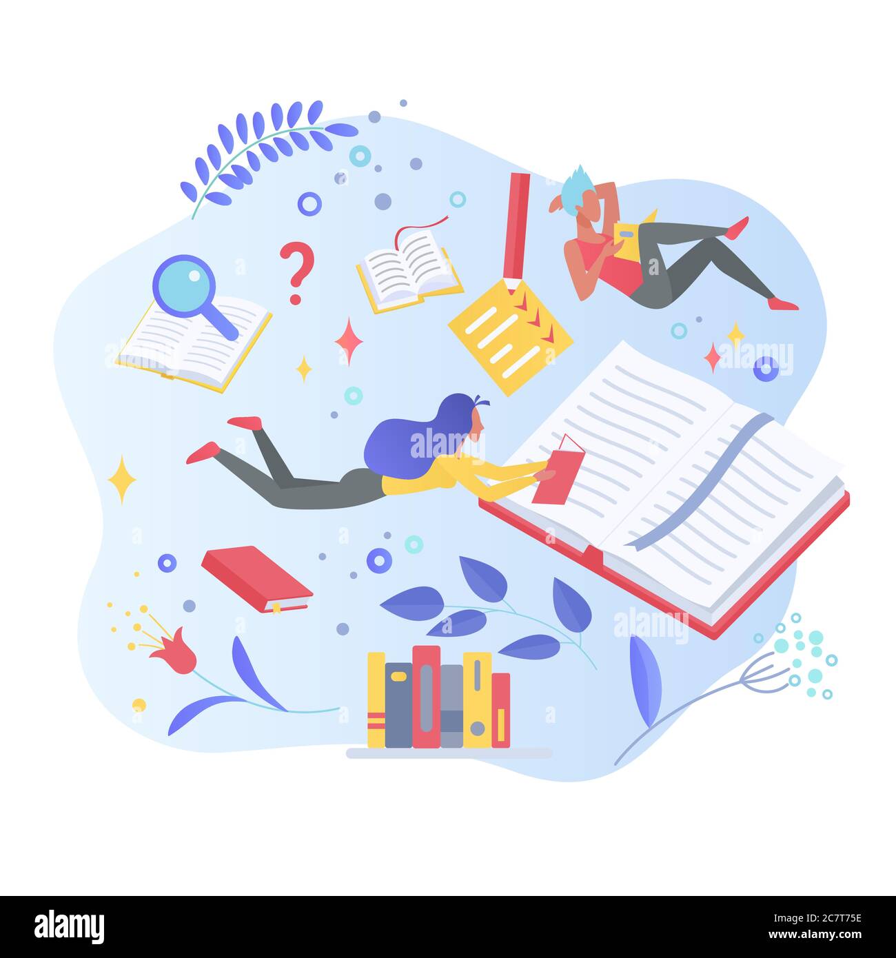 Homework online Stock Vector Images - Alamy