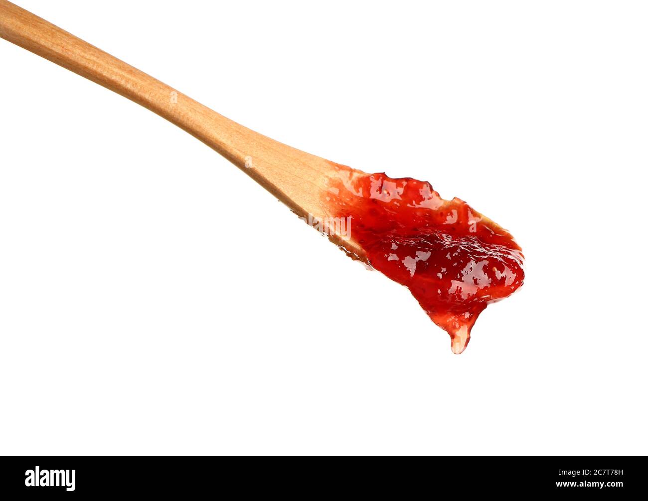 Strawberry jam dripping on hi-res stock photography and images - Alamy