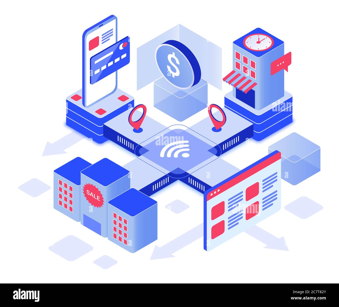 Consumerism transaction Stock Vector Images - Alamy