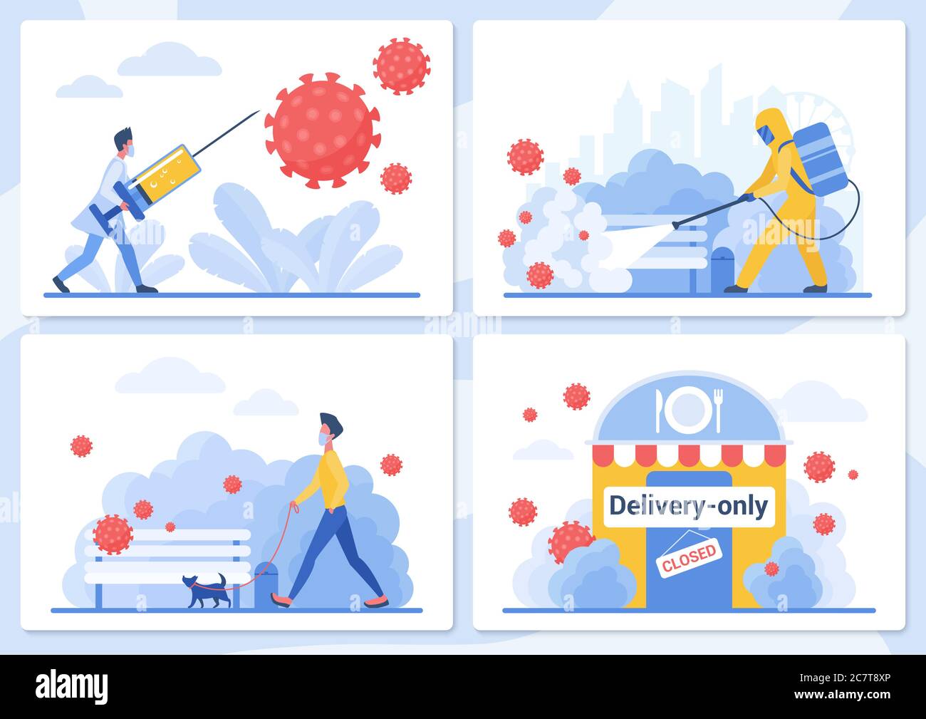 People protective mask walk Stock Vector Images - Alamy