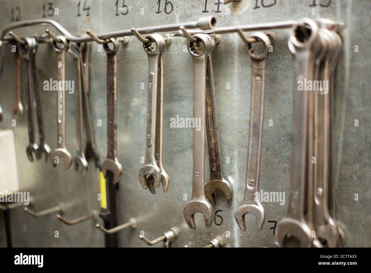 Collection vintage spanners hi-res stock photography and images - Alamy