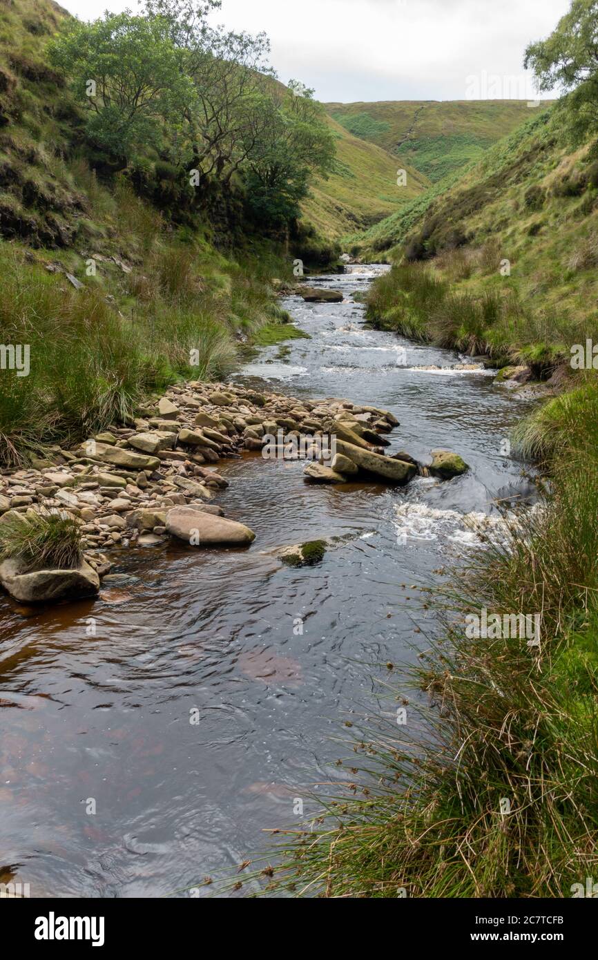 Alport Dale is a remove valley in the Peak District National Park with ...