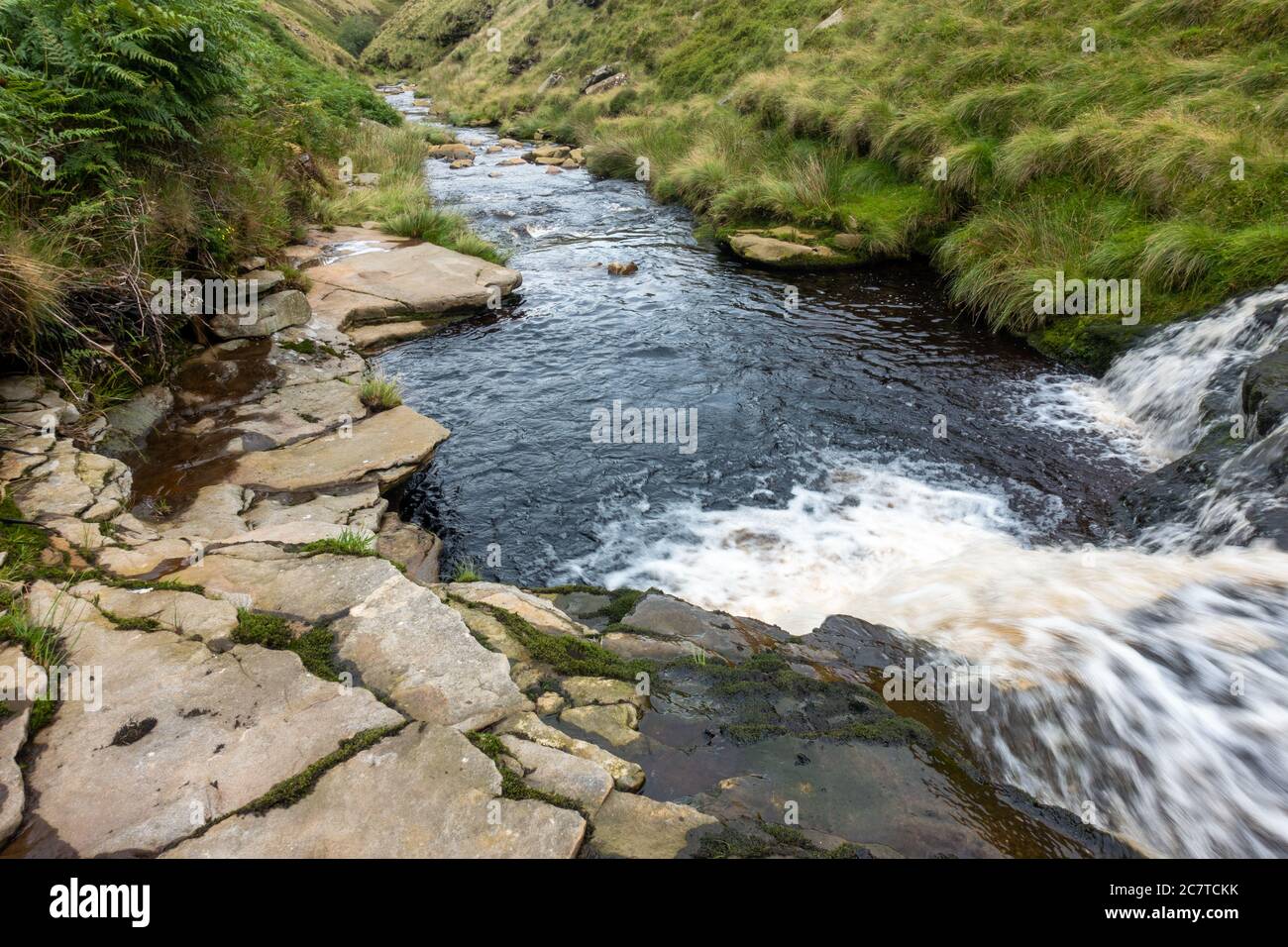 Alport Dale is a remove valley in the Peak District National Park with ...