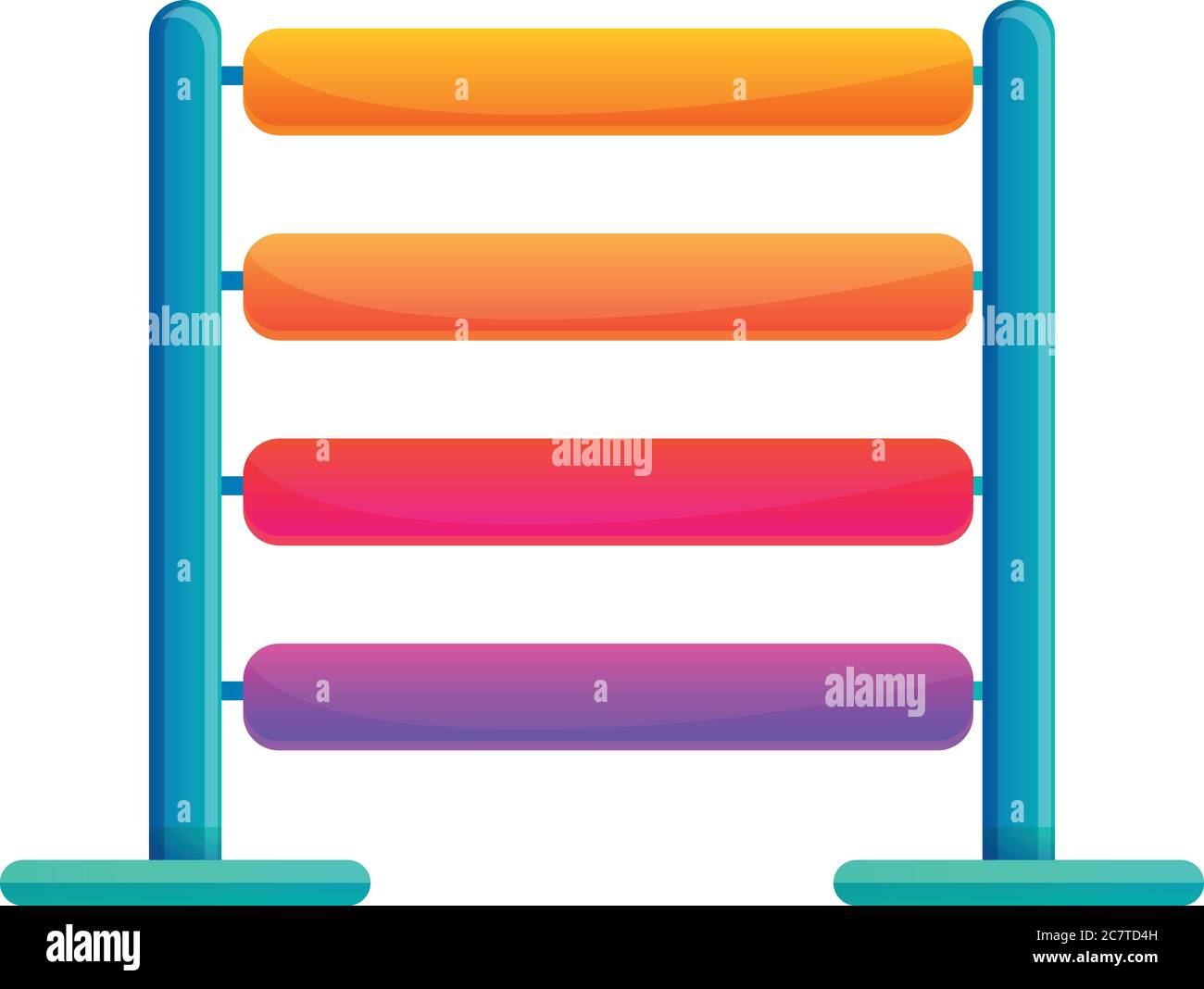 Factory textile bobine icon. Cartoon of factory textile bobine vector ...