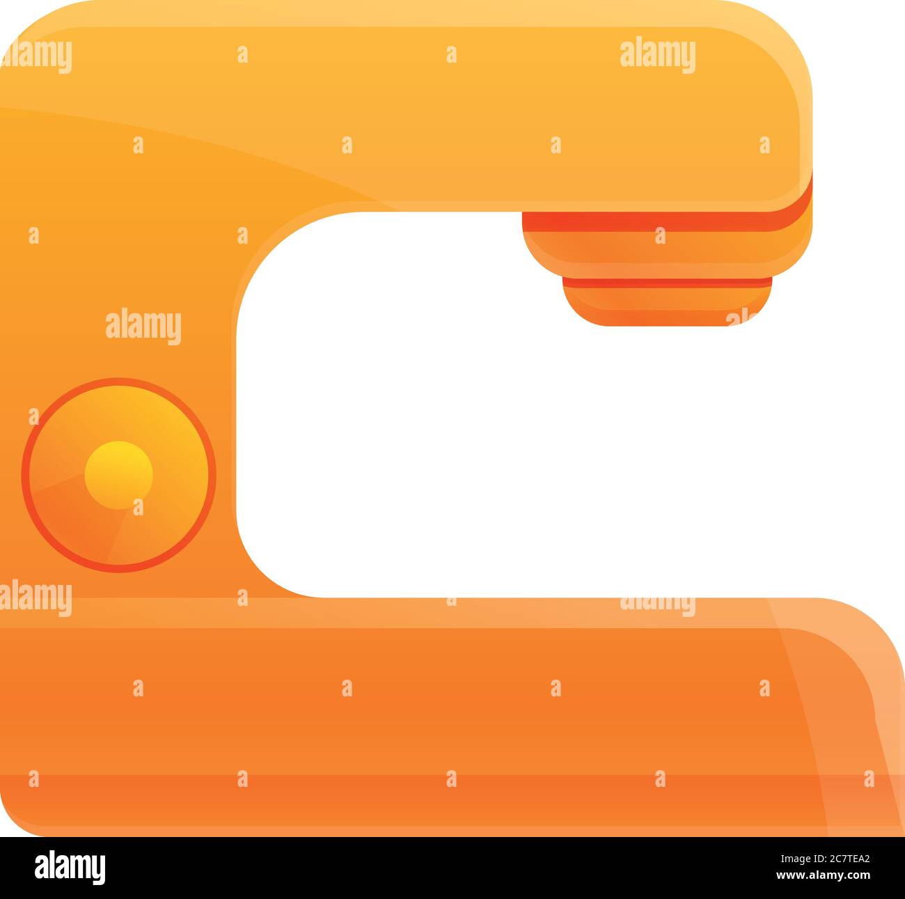 Sewing machine icon. Cartoon of sewing machine vector icon for web ...