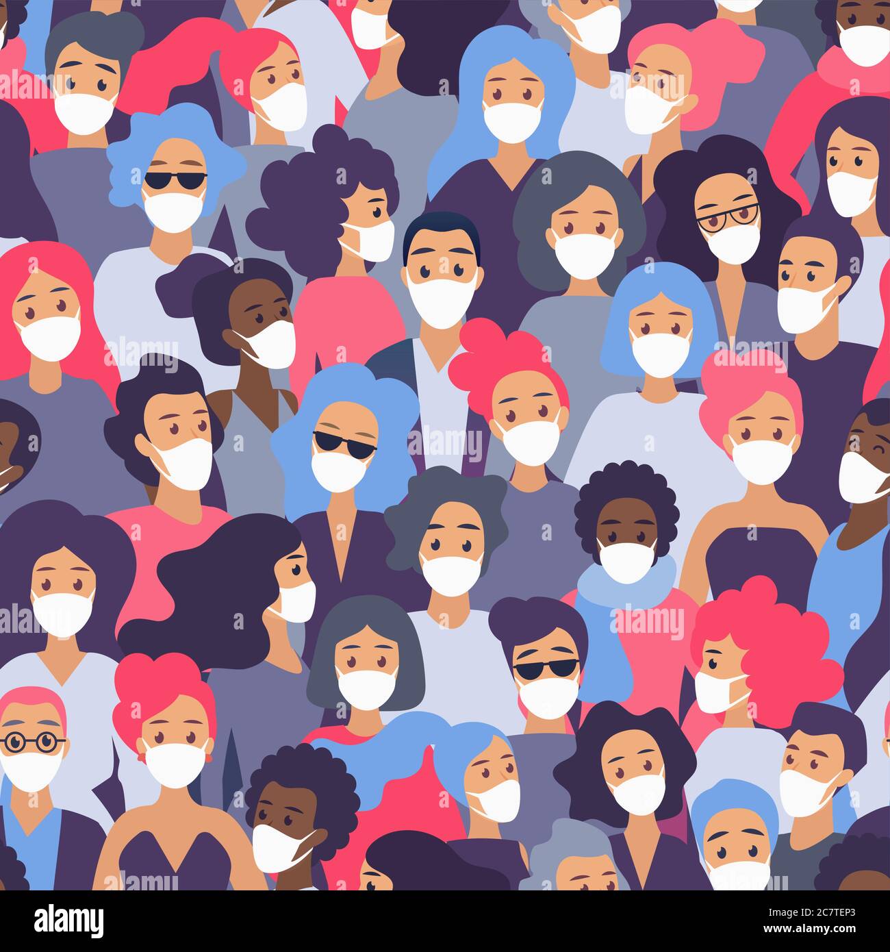 Protecting face mask Stock Vector Images - Alamy