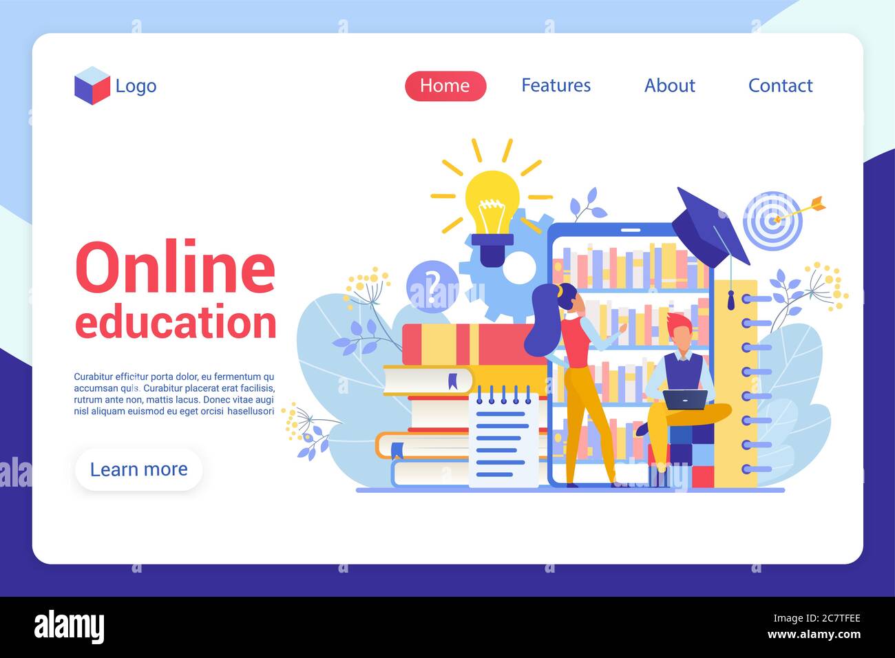 Online and distance education hi-res stock photography and images - Alamy