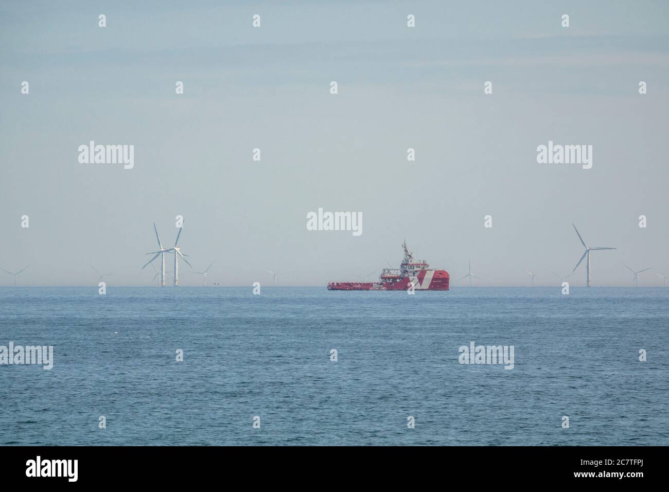 Sheringham Shoal Offshore Wind Farm Stock Photo - Alamy