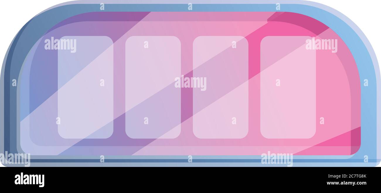 Smart digital alarm clock icon. Cartoon of smart digital alarm clock ...