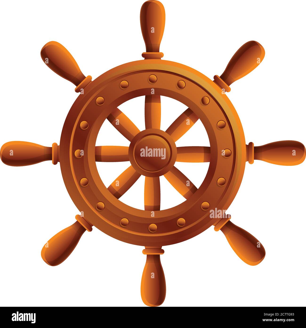 Ship Wheel Clip Art