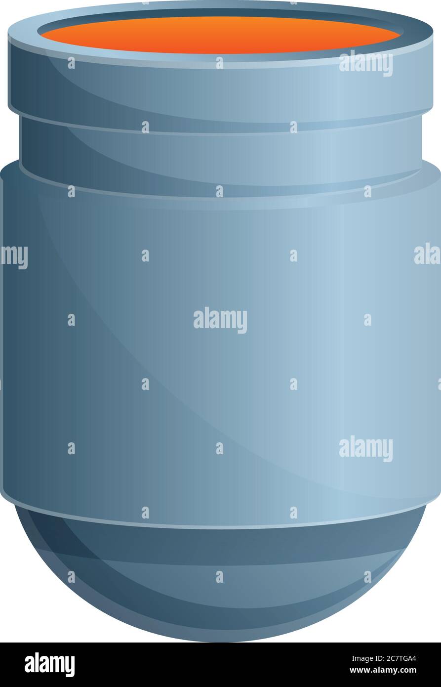 Molten metal icon. Cartoon of molten metal vector icon for web design ...