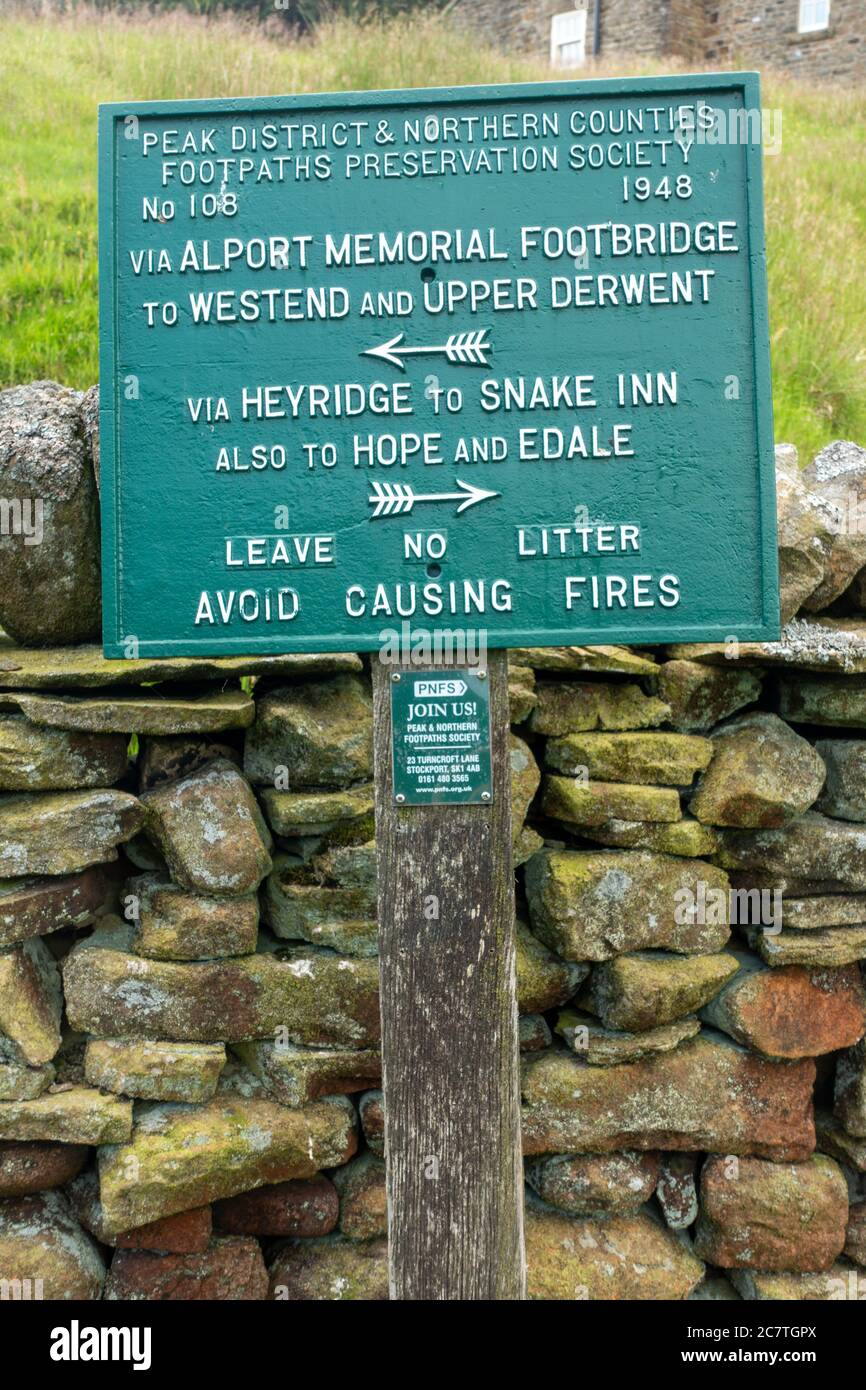Alport Dale is a remove valley in the Peak District National Park with ...