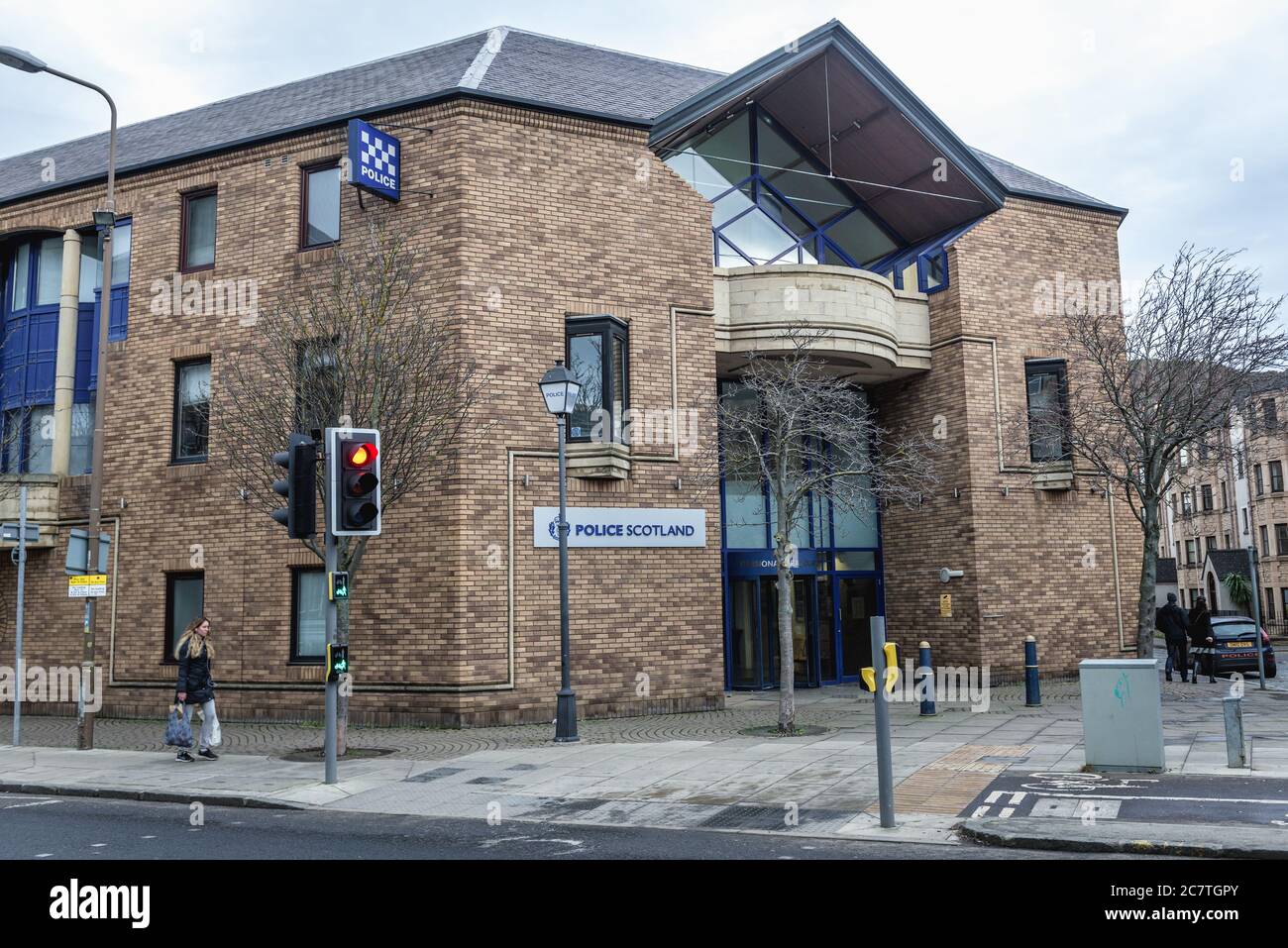 Edinburgh police station hi-res stock photography and images - Alamy