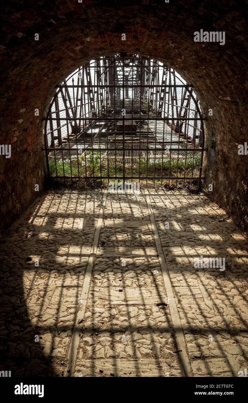 Jail shadow bars hi-res stock photography and images - Alamy