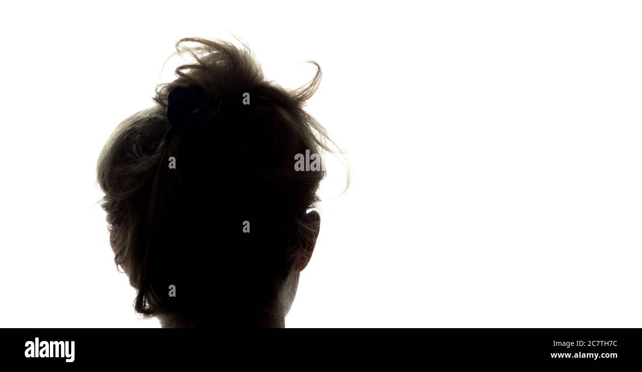 Back silhouette hi-res stock photography and images - Alamy