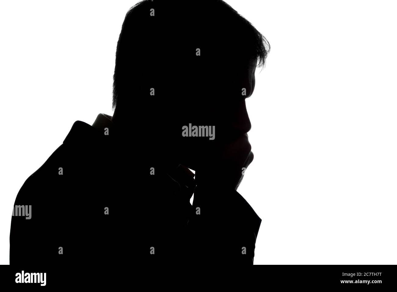 Man side view hi-res stock photography and images - Alamy