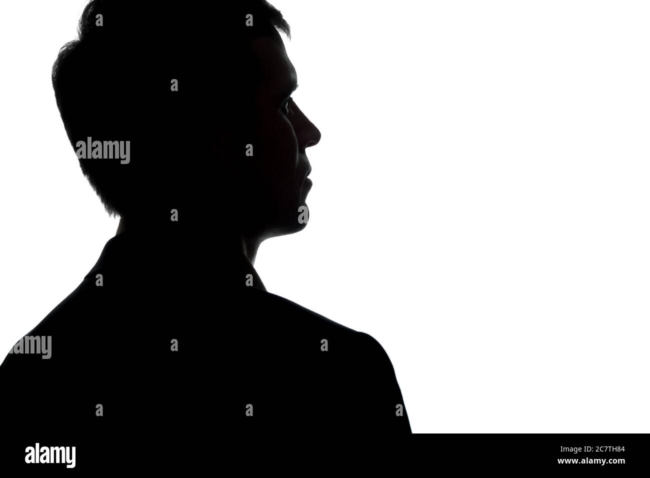 Man silhouette hi-res stock photography and images - Alamy