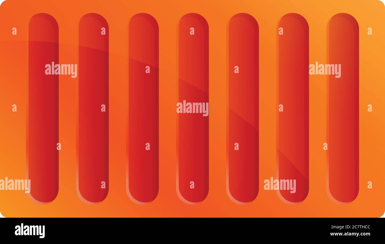 Cargo metal container icon. Cartoon of cargo metal container vector ...