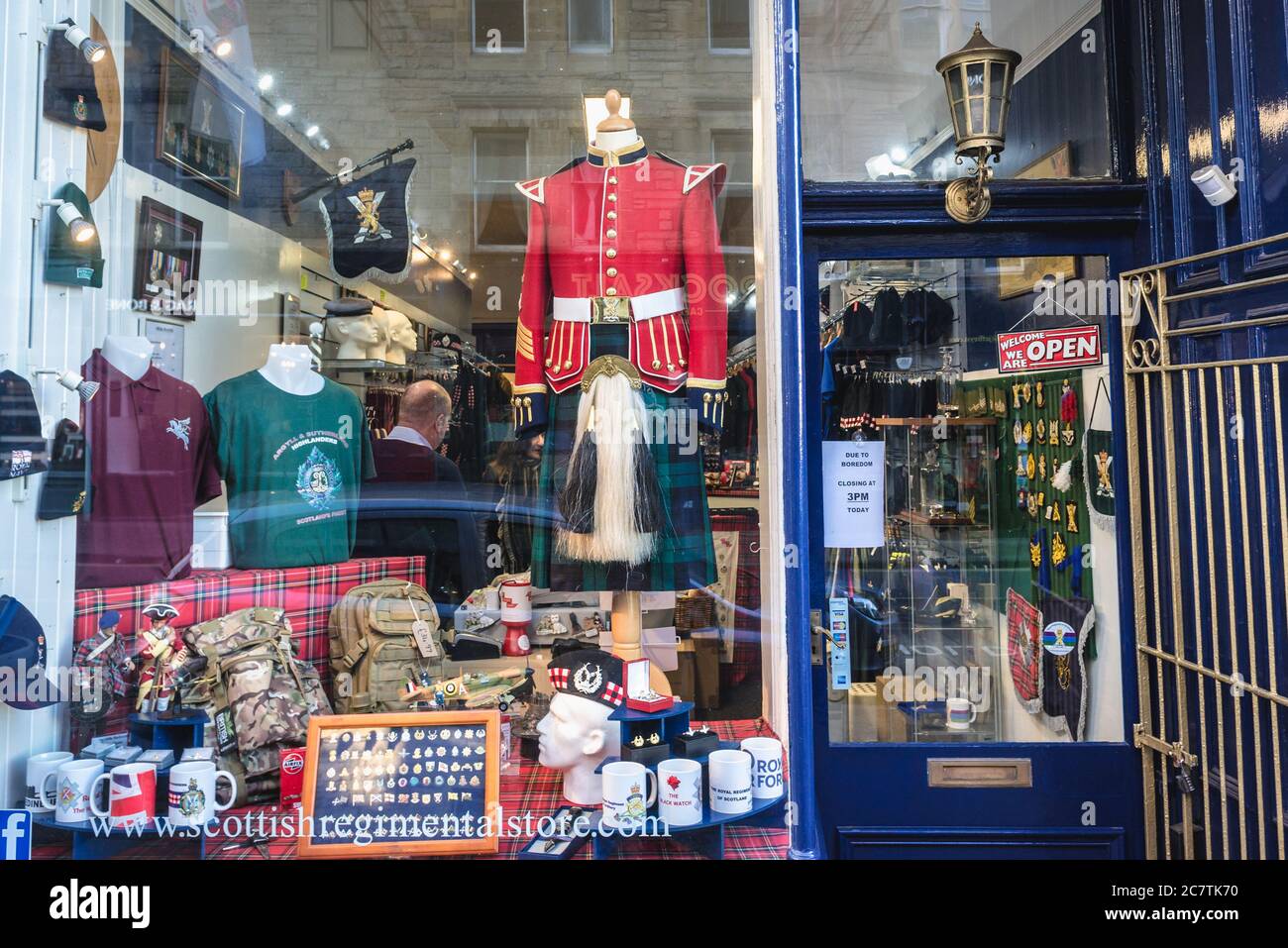 Scottish regimental store hi-res stock photography and images - Alamy
