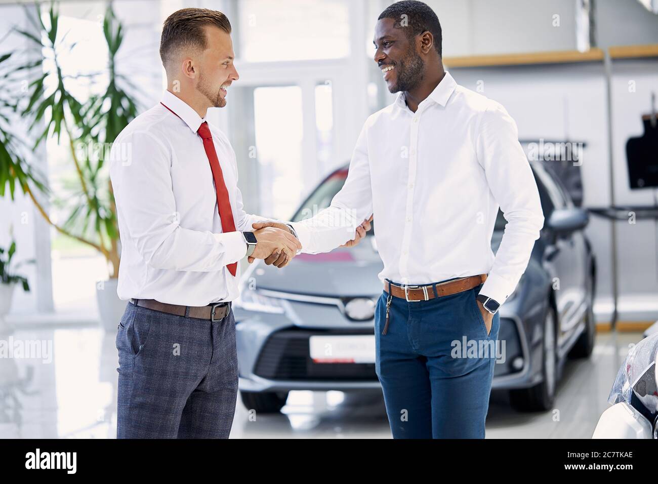 Auto dealership team hi-res stock photography and images - Alamy