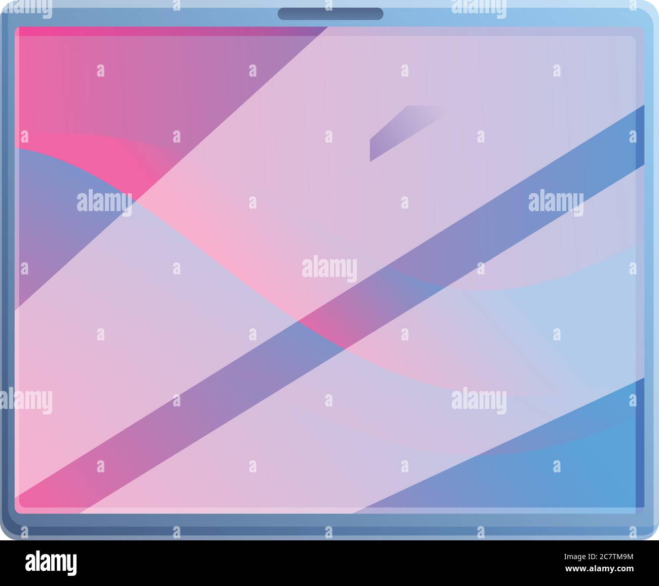 Smart tablet icon. Cartoon of smart tablet vector icon for web design ...