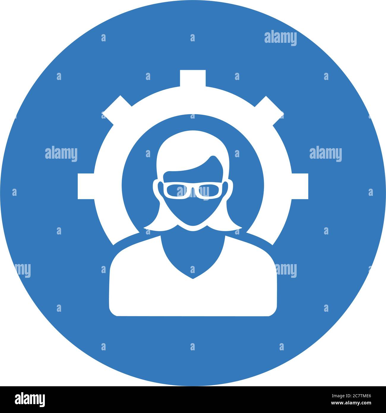 Office management, setting icon. Beautiful design and fully editable ...