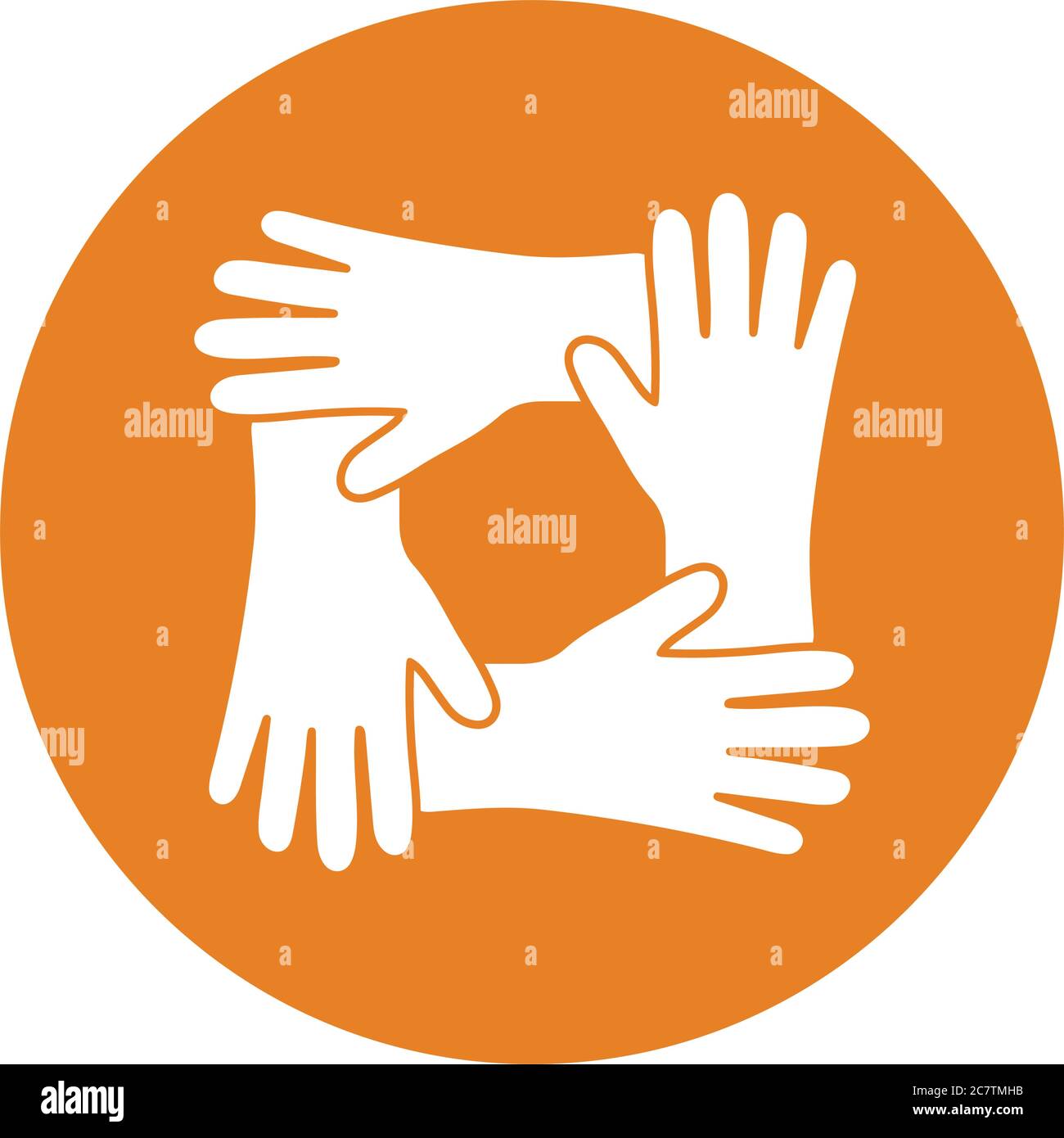 Teamwork, work together icon. Beautiful design and fully editable ...