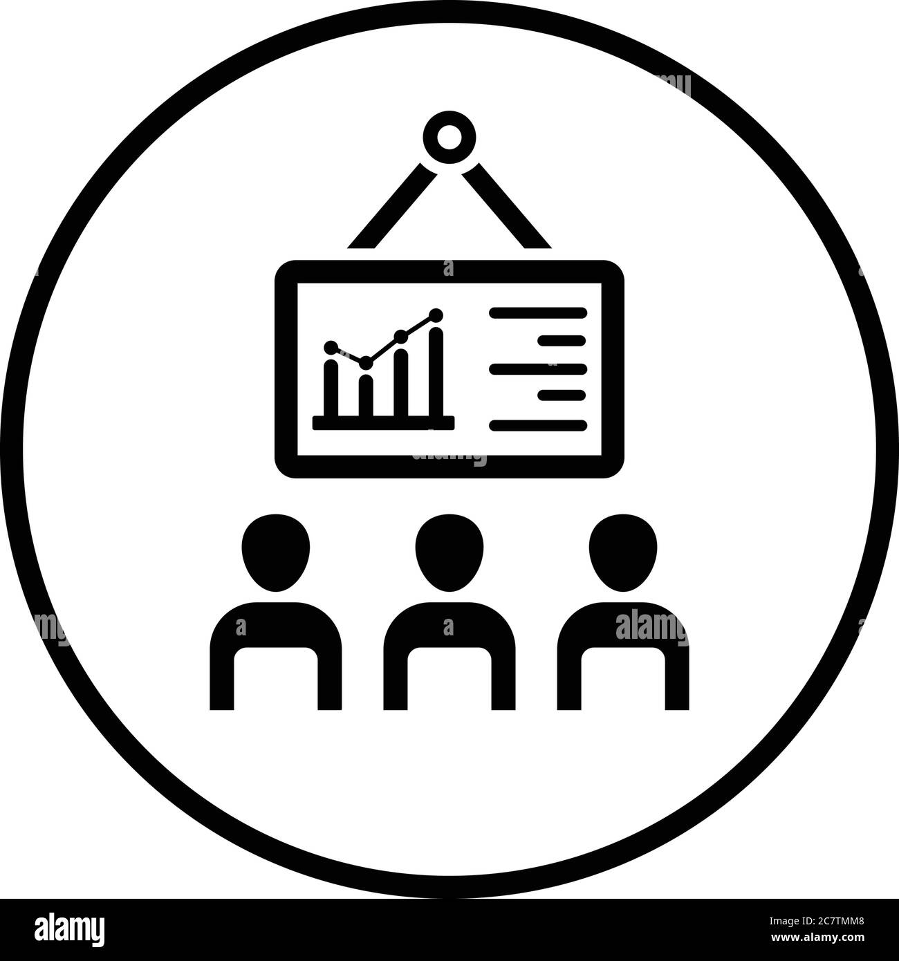 Presentation, business class icon. Perfect for use in designing and ...