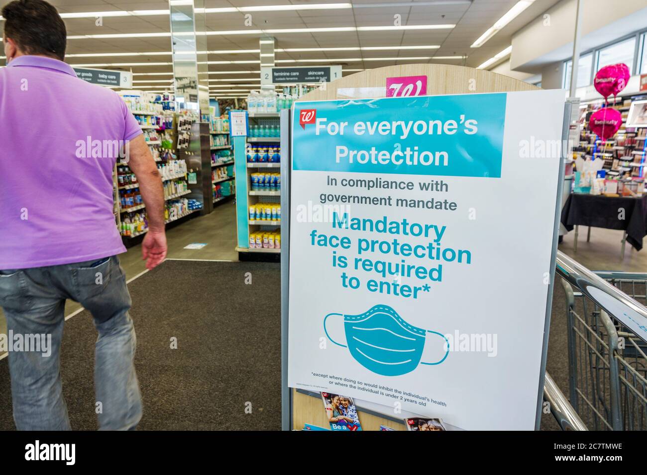 Miami Beach Florida,Walgreens,pharmacy,drug store,entrance,information ...