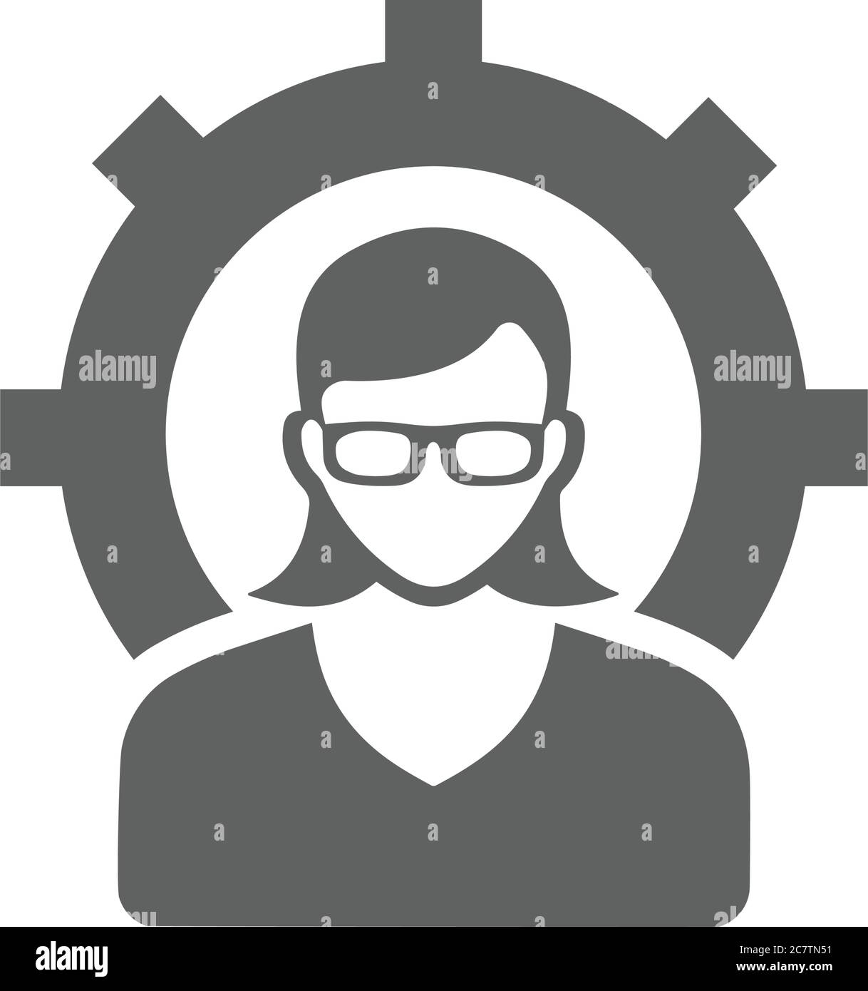 Setting icon Stock Vector Images - Alamy