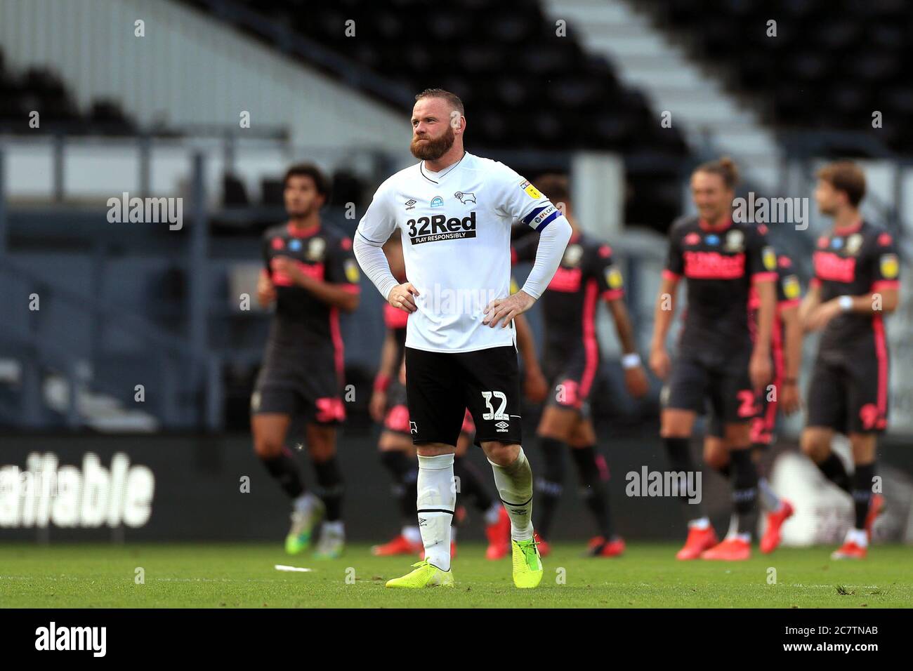 Derby County's Wayne Rooney during the Sky Bet Championship match at ...