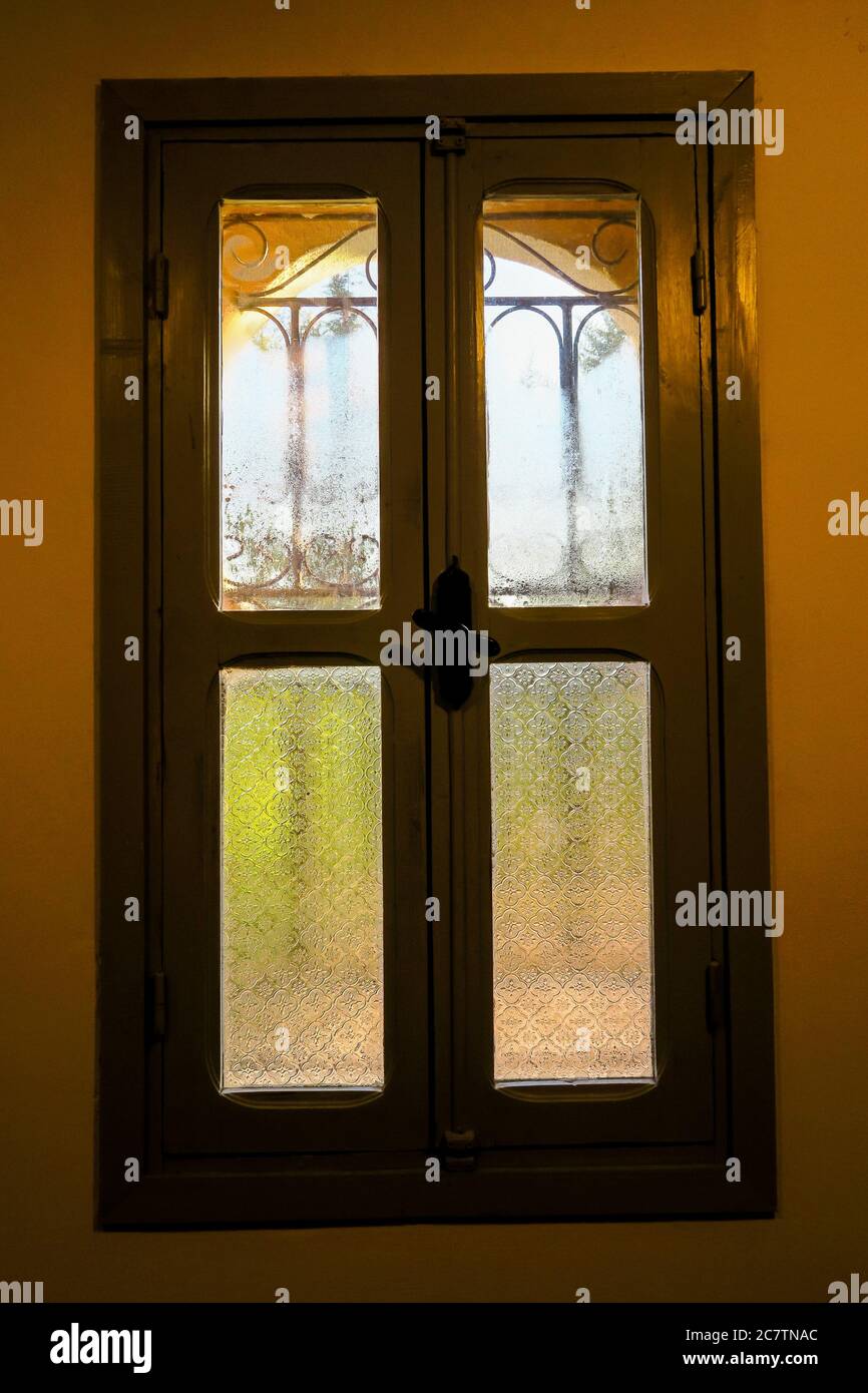window on the wall, beautiful photo digital picture Stock Photo - Alamy
