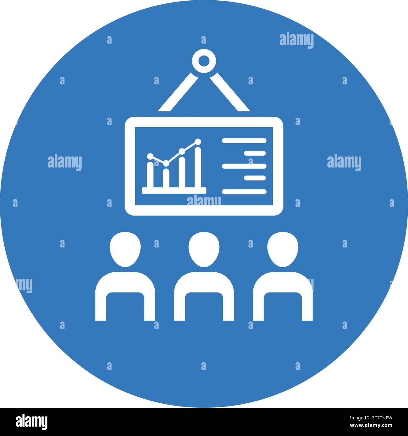 Presentation, business class icon. Perfect for use in designing and ...