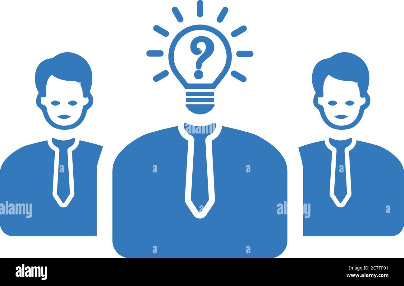 Business thinking, teamwork icon. Beautiful, meticulously designed icon ...