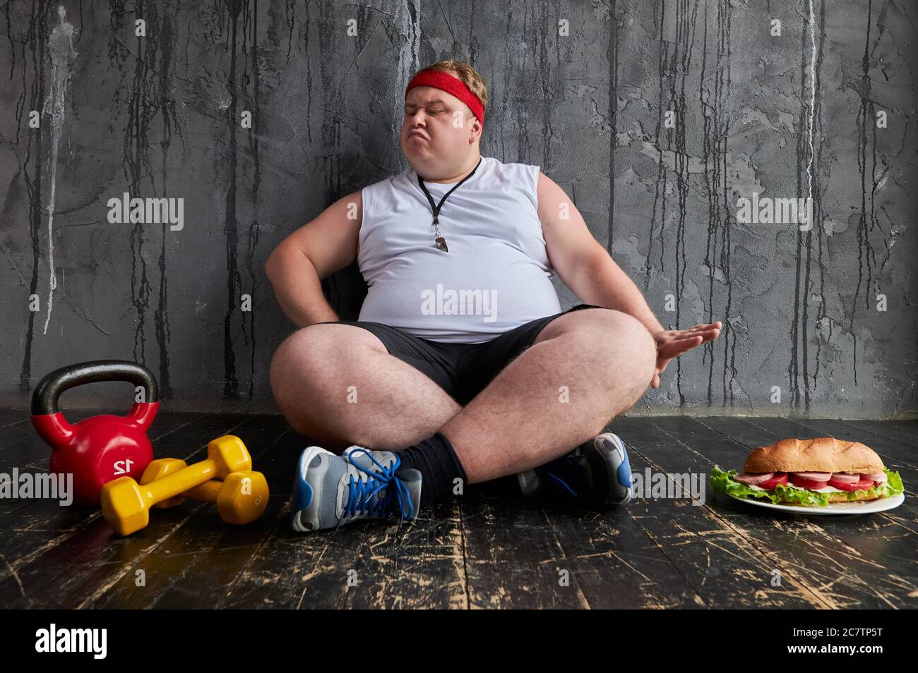 Chubby serious isolated hi-res stock photography and images - Alamy