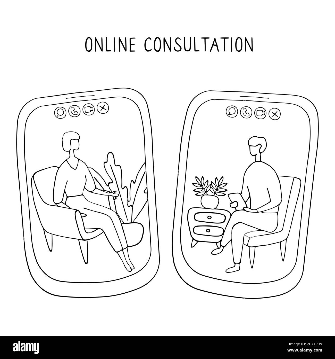 Stress call Cut Out Stock Images & Pictures - Alamy