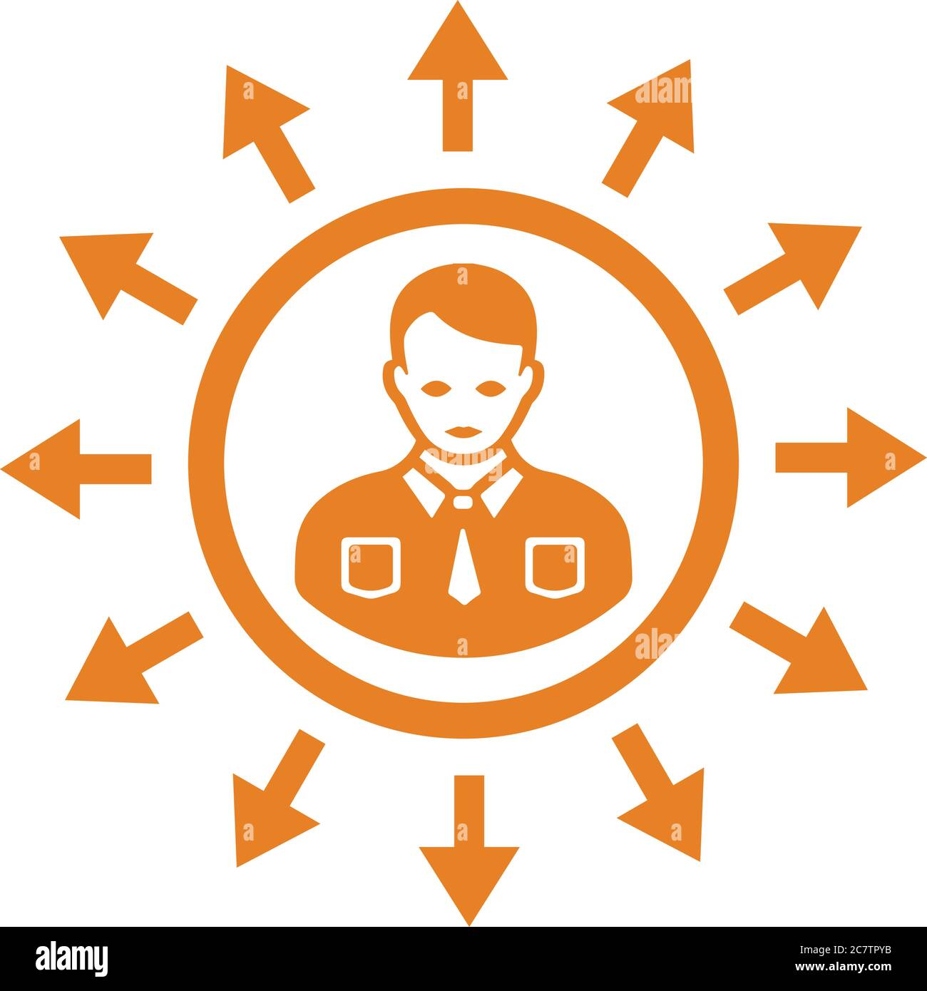 Direction icon. Use for commercial, print media, web or any type of ...