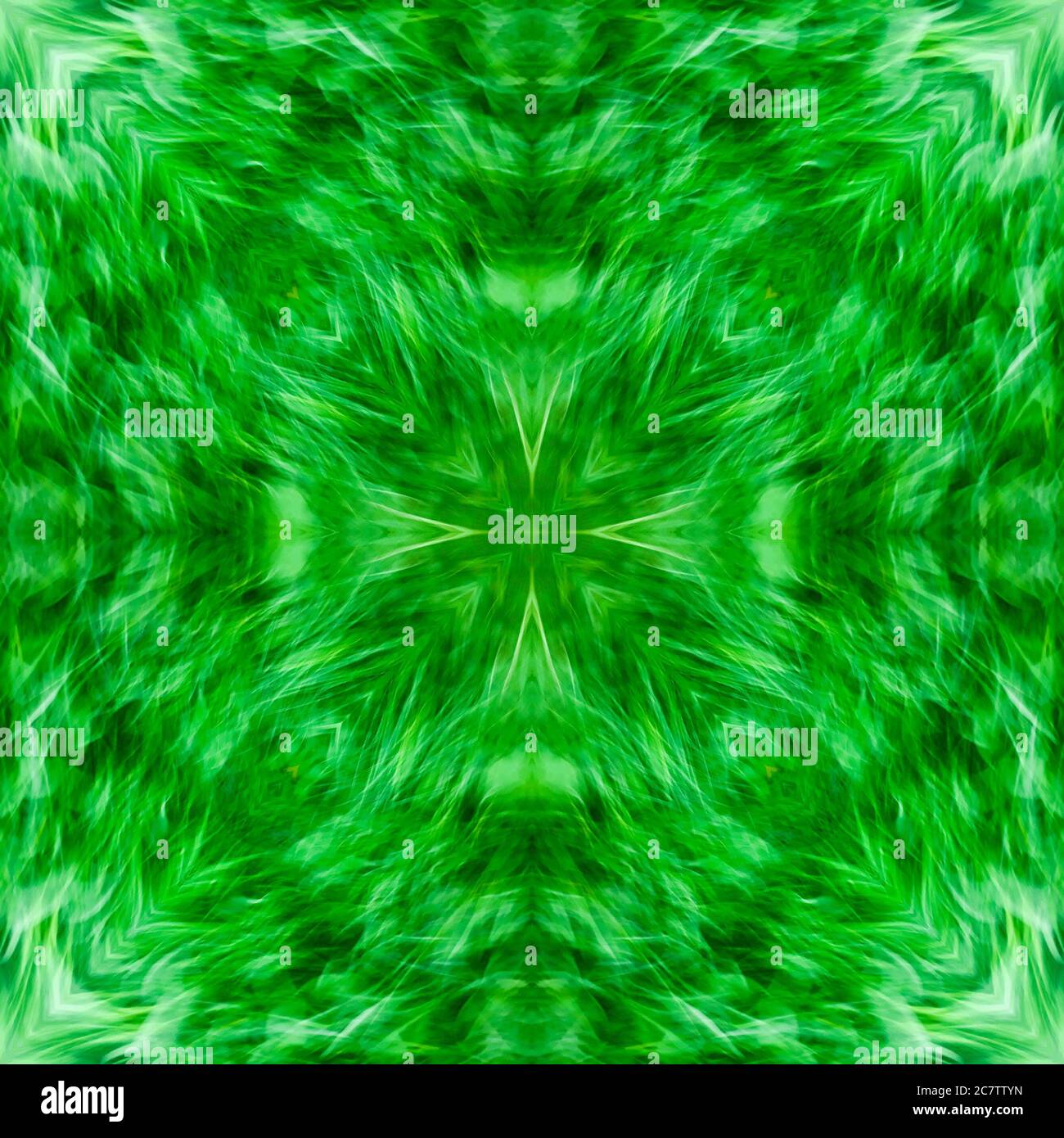 Computer graphics, illustration - a square pattern, kaleidoscope in ...