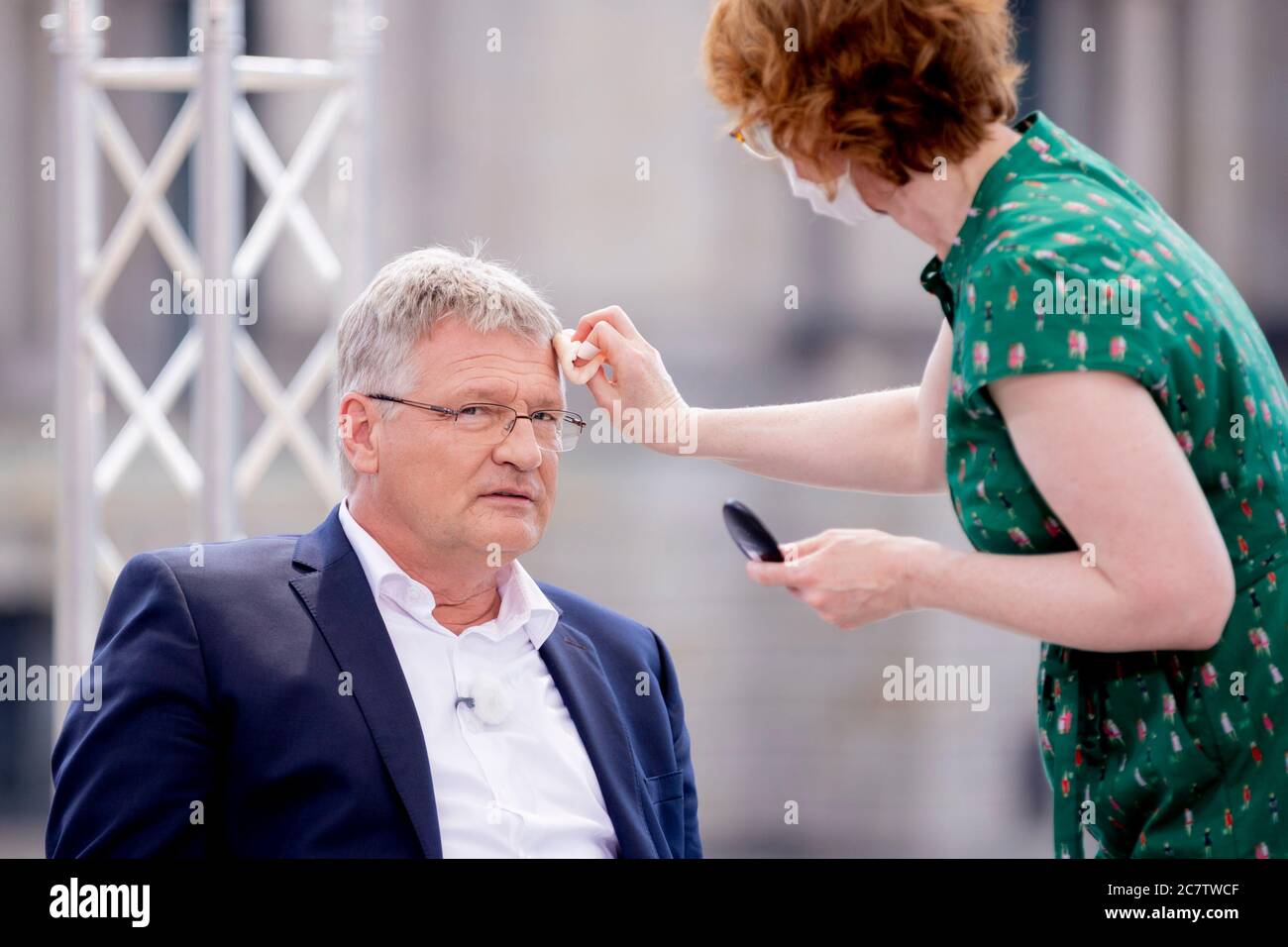 Berlin, Germany. 19th July, 2020. Jörg Meuthen, Federal Chairman of AfD ...