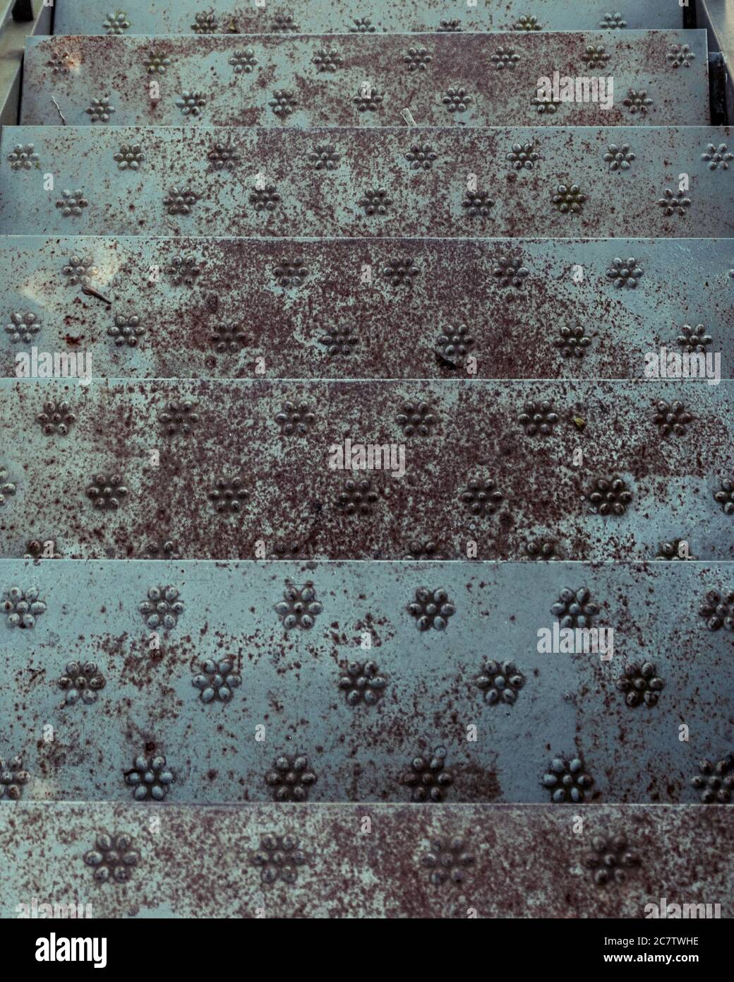 Rusty metal stairs make a lovely texture background Stock Photo - Alamy