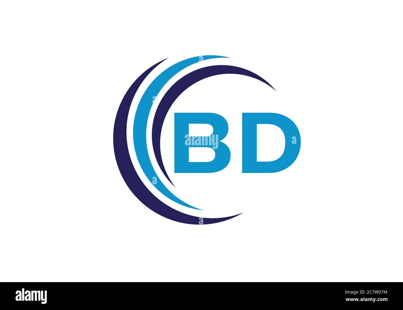Letter b d logo Cut Out Stock Images & Pictures - Alamy