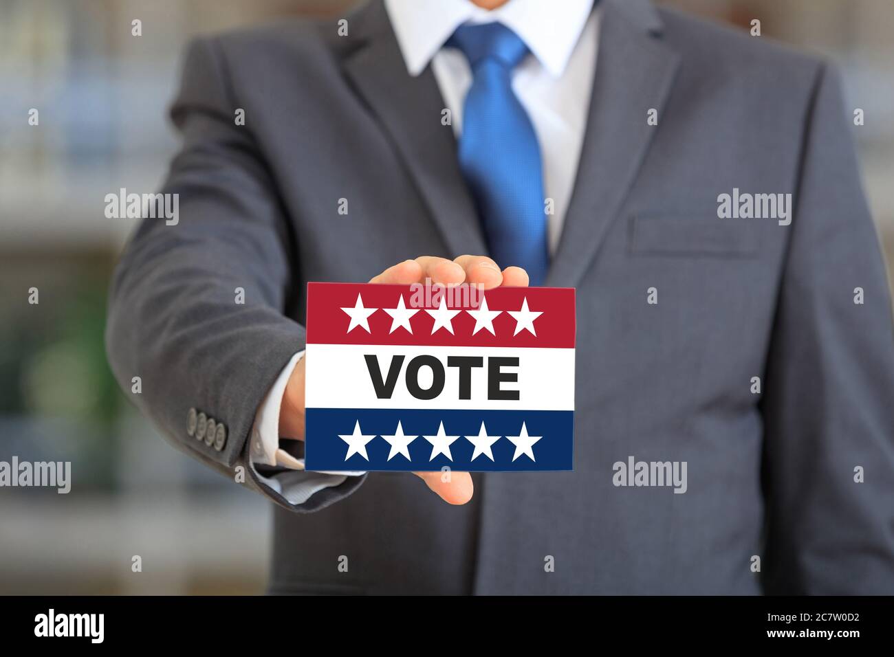 Patriotic american businessman hi-res stock photography and images - Alamy