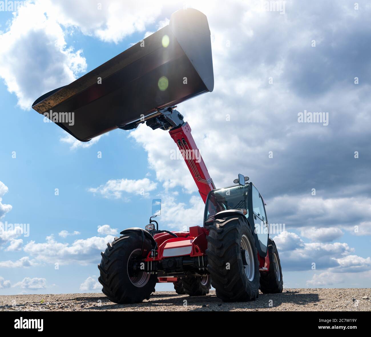Tele loader hi-res stock photography and images - Alamy