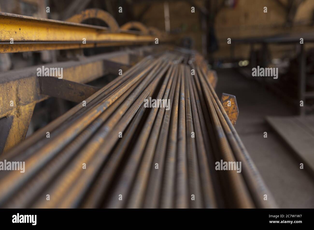 iron for reinforced concrete, close up Stock Photo - Alamy