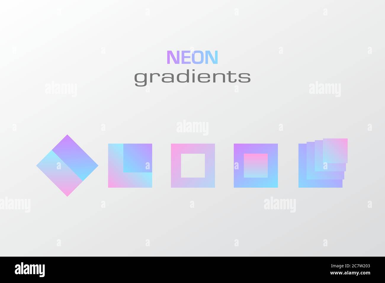 Gradient pastel background Stock Vector Images - Alamy