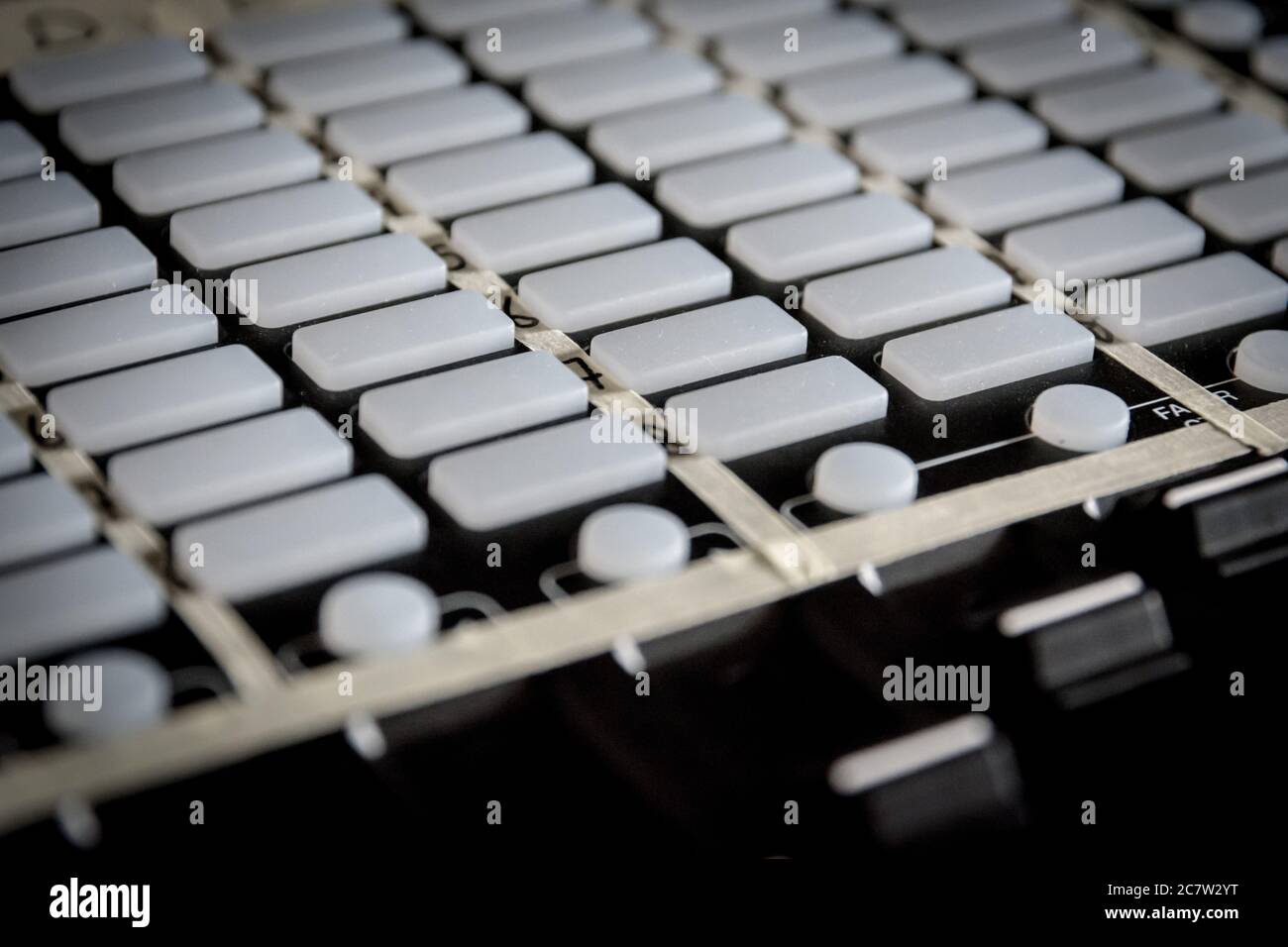 Electronic configurable keypad controller for audio and light shows ...