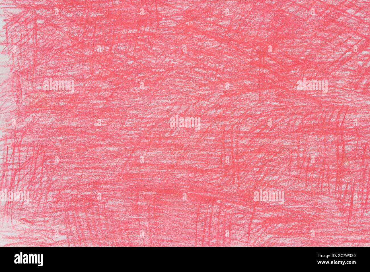 red color abstract crayon drawing paper background texture Stock Photo ...