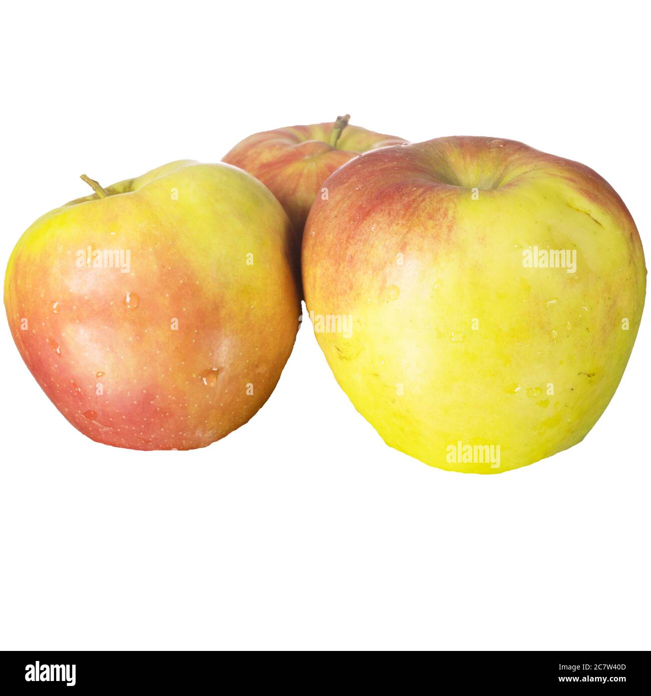 many apples isolated on white. Fruit theme Stock Photo - Alamy