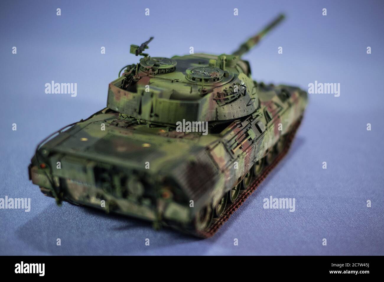 Model of Tiger tank from WWII. On an isolated background Stock Photo ...